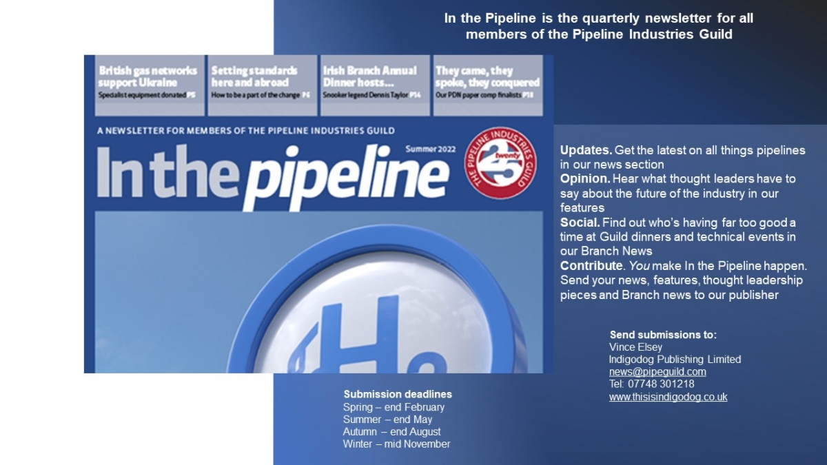 In the Pipeline | Pipeline Industries Guild